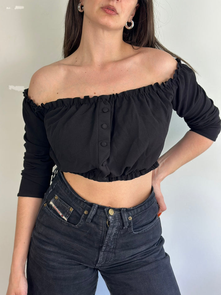 Off shoulder Top – Fling Vintage Store